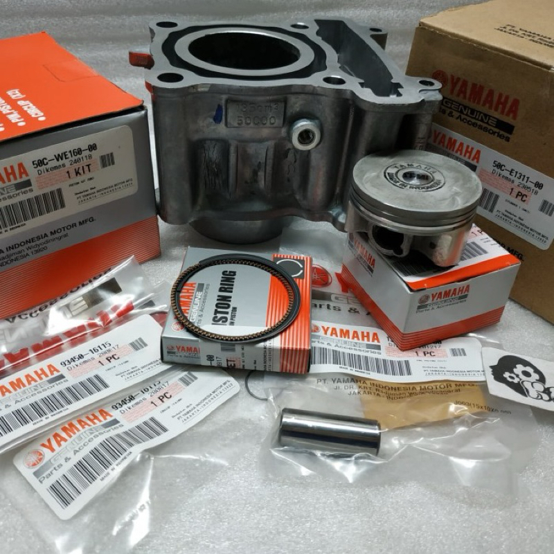 Jual Blok SET motor YAMAHA JUPITER MX LAMA,JUPITER MX NEW 135cc merk ...