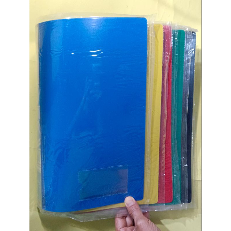 Jual MAP CLEAR HOLDER/FOLDER DOKUMEN LUCKY UKURAN F4 ISI 20 SHEETS(1pc ...