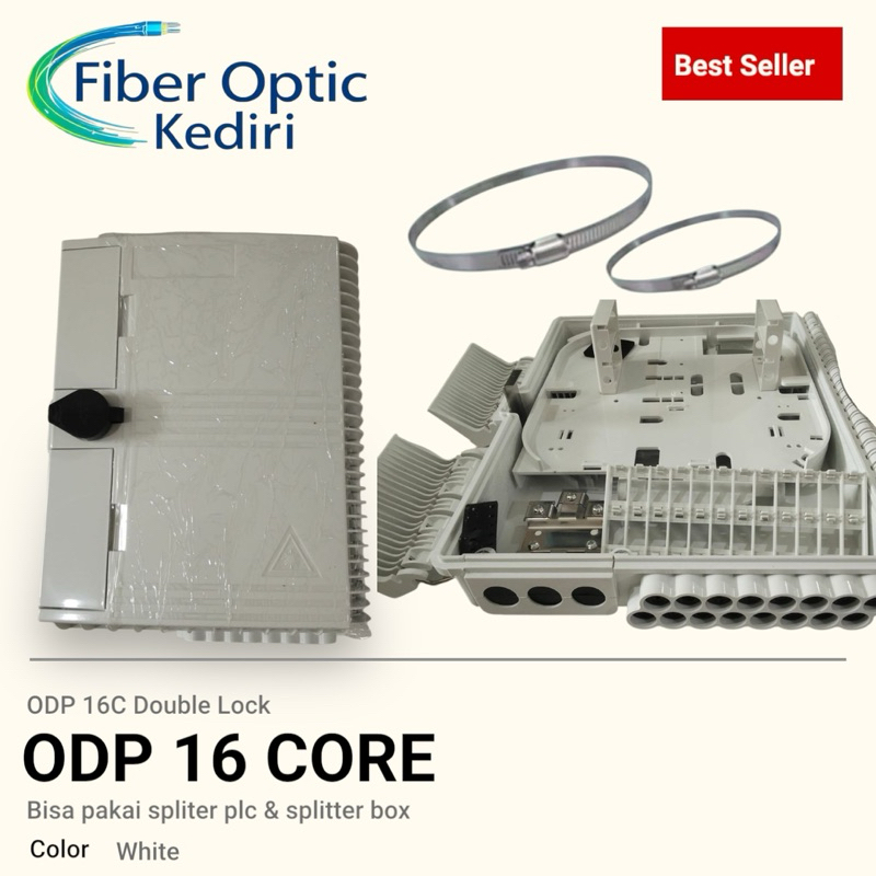 Jual ODP 16 core double lock combo optical distribusi point fiber optic ...