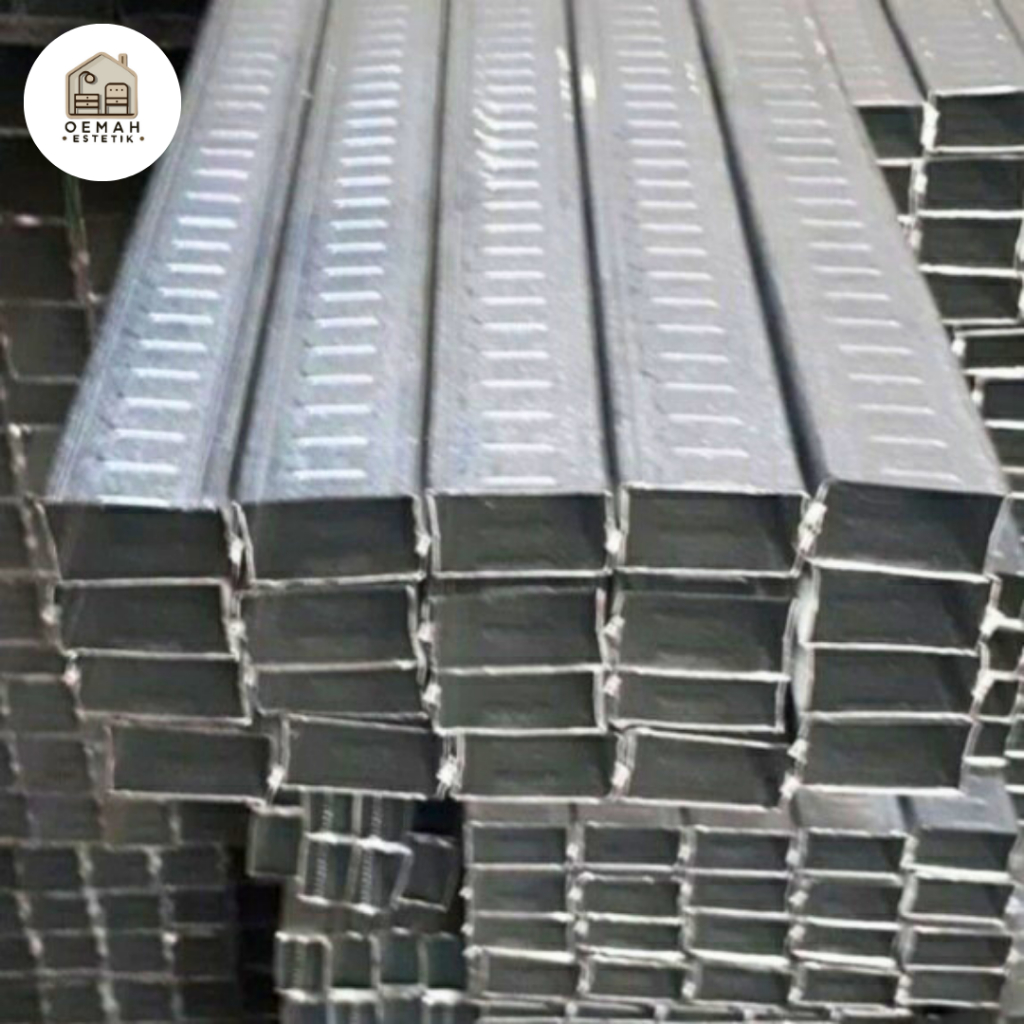 Jual Hollow Galvalum 2x4 & 4x4 Anti Karat Panjang 4 Meter - Tahan Lama ...
