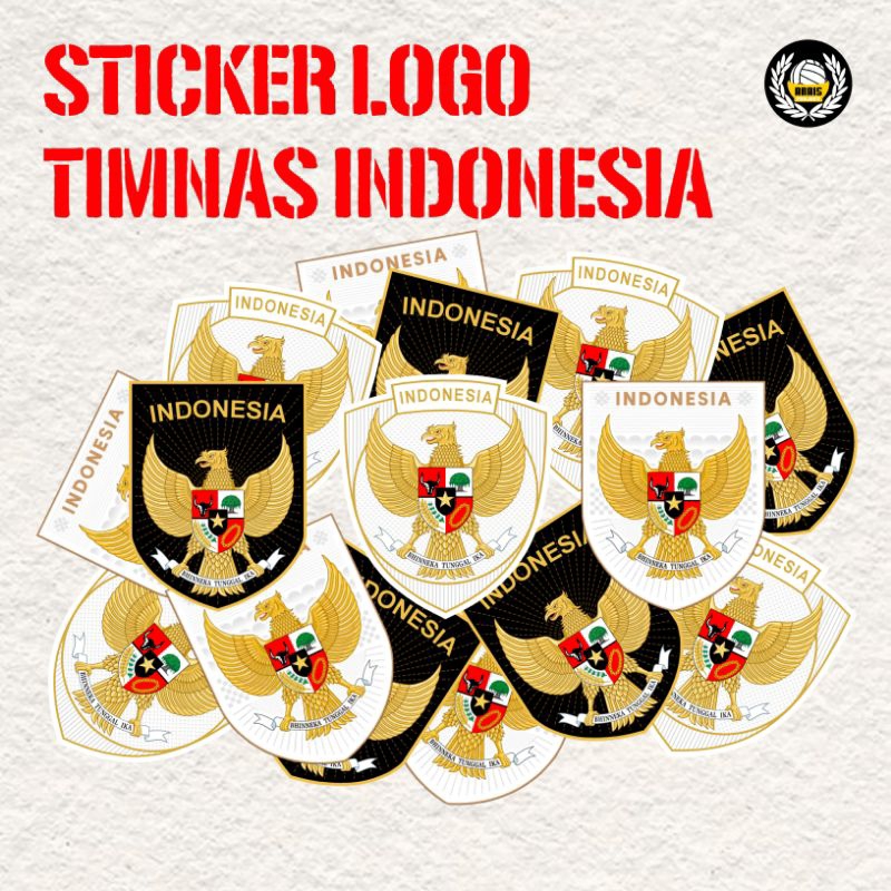 Jual Sticker Logo Timnas Indonesia | Shopee Indonesia