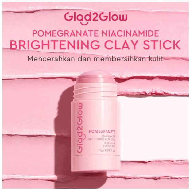 Jual Glad2Glow Claystick Brightening | Shopee Indonesia