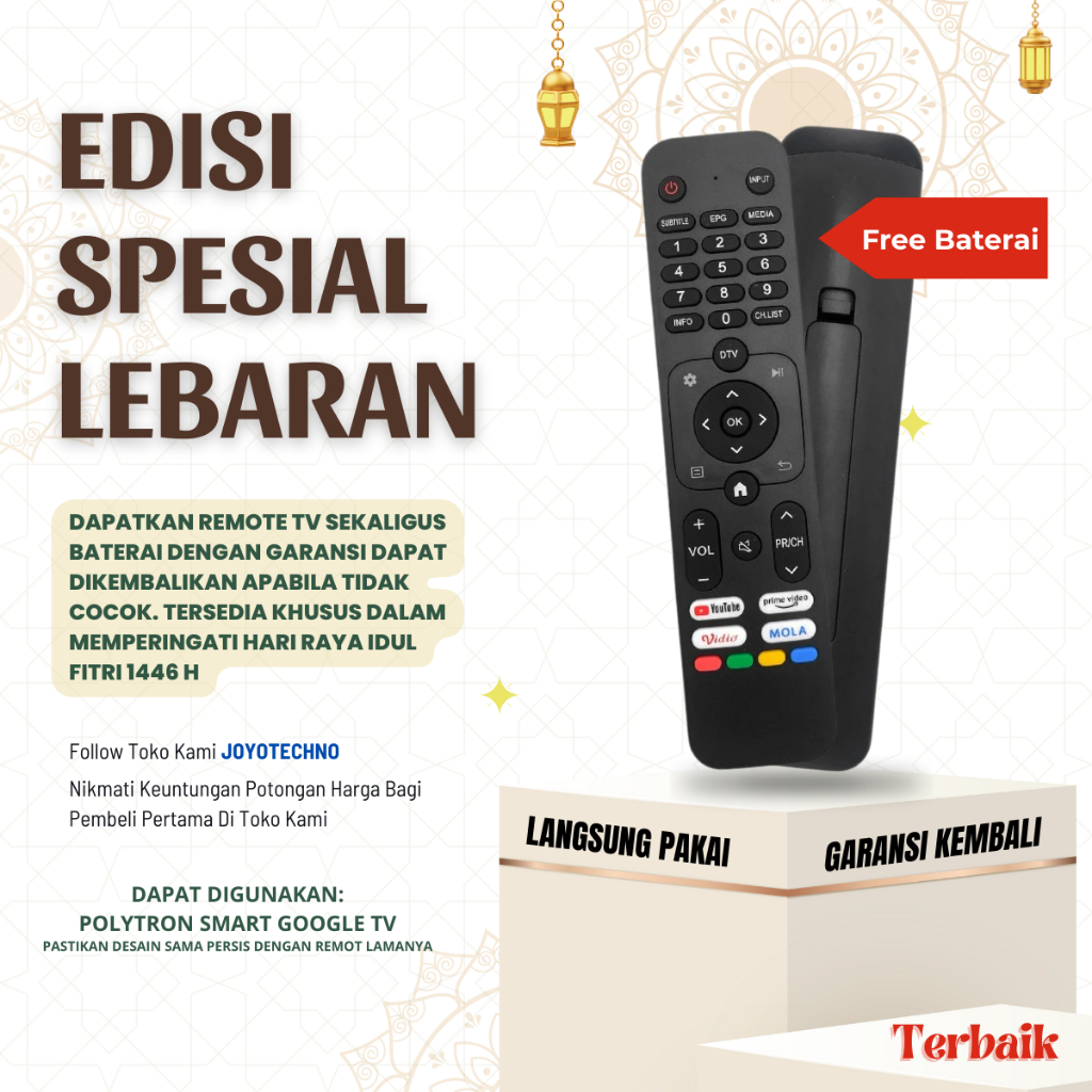 Jual Remote Polytron 81J237M01 Smart Digital TV PLD 32CV1869 / Remote Polytron 81j237 | Shopee ...