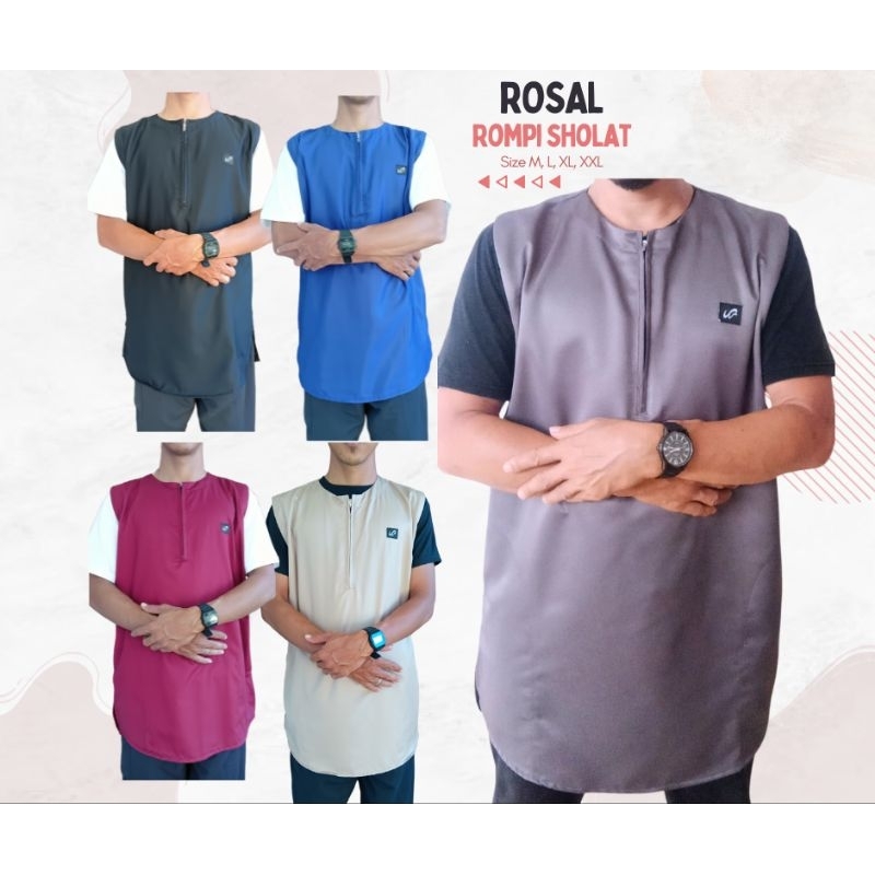 Jual Rompi Sholat / Rosal Premium / Rosal Murah / Rompi Sholat Pria ...