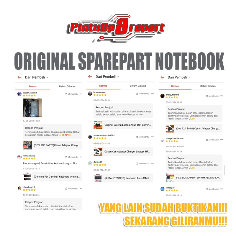 Jual (Genuine No Backlight) Original Keyboard Lenovo ThinkPad E580 E590 L580 L590 T590 P52 P72 ...