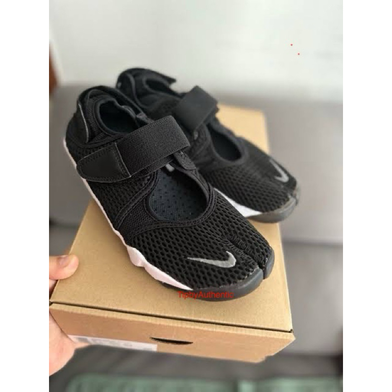 Jual READY STOCK NIKE AIR RIFT BLACK COOL GREY (SPLIT TOE) ORIGINAL ...
