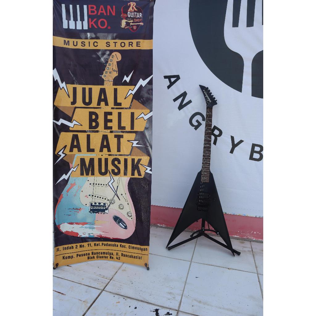 Jual Gitar Elektrik Jackson Flying V custom | Shopee Indonesia