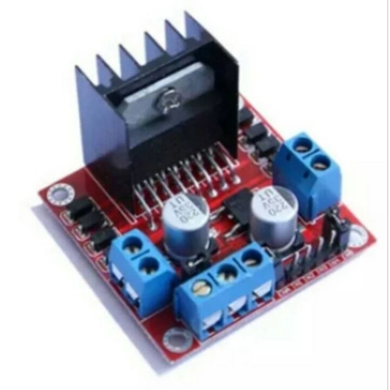 Jual L298N dual H bridge dc stepper motor driver controller board ...