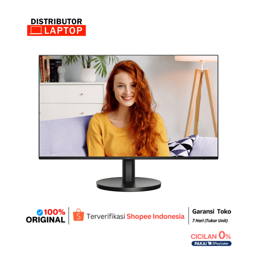 Jual Monitor AOC 24B3CA2 - 24 inch FHD IPS 100Hz 1ms TYPE C | Shopee ...