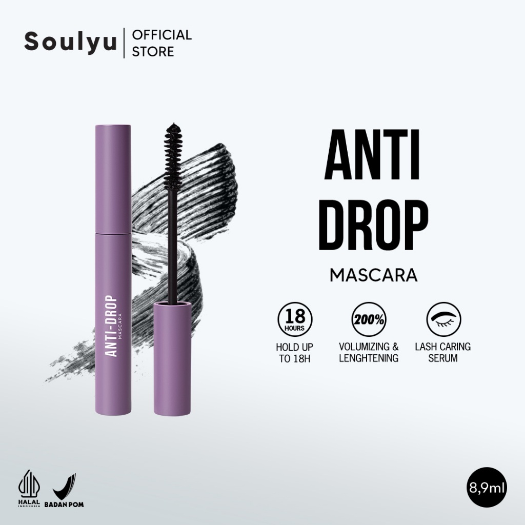 Jual SOULYU Anti-Drop Mascara 8,9 ml - Volumizing Lengthening ...
