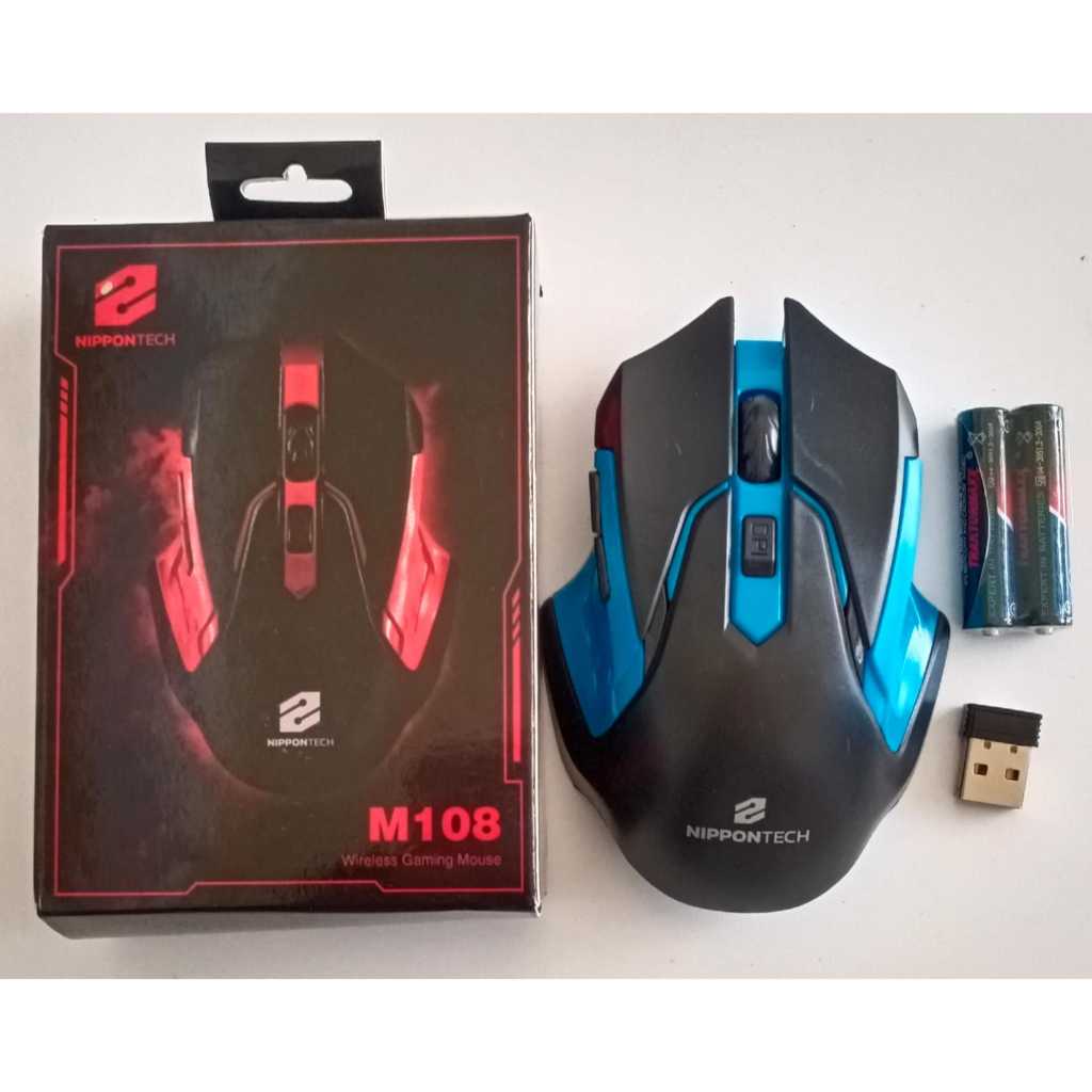 Jual MOUSE WIRELESS NIPPONTECH M108 Original Berkualitas | Shopee Indonesia