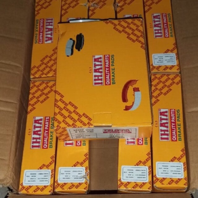 Jual kampas rem depan belakang mobil taft gt ihata brake shoe discpad | Shopee Indonesia