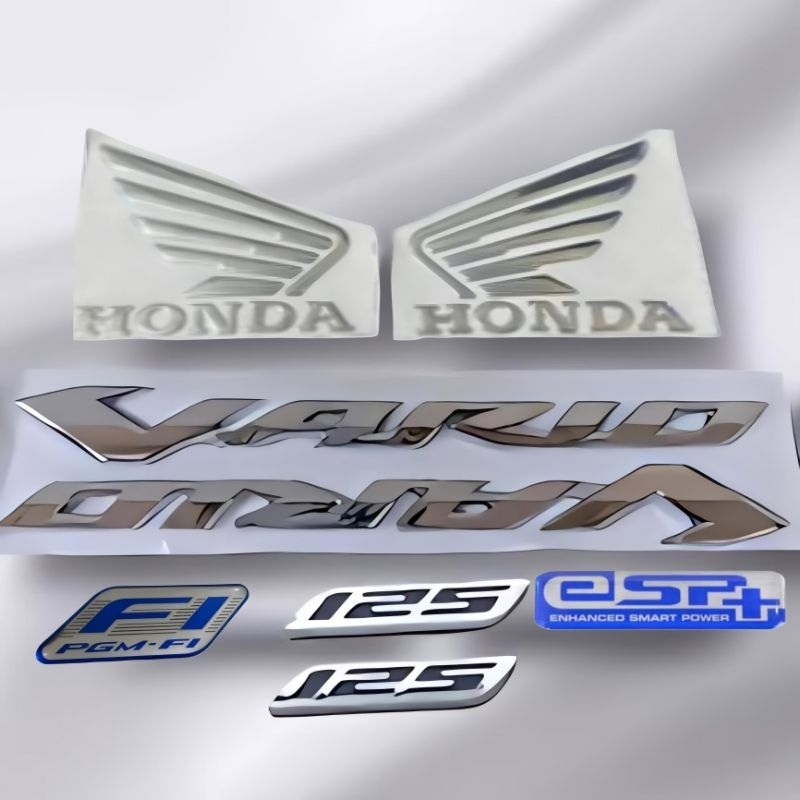 Jual Logo Emblem Vario 150 125 Timbul Emblem Stiker Setiker 3D List ...