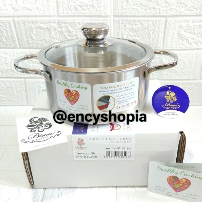 Jual PANCI BIMA PRECIOUS KITCHEN STAINLESS STEEL SS304 | Shopee Indonesia