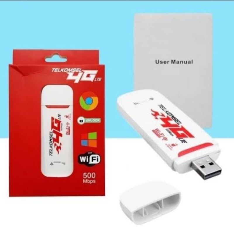 Jual USB MODEM WIFI 4GLTE TELKOMSEL FLASH 500MBPS UNLOCK ALL OPERATOR ...