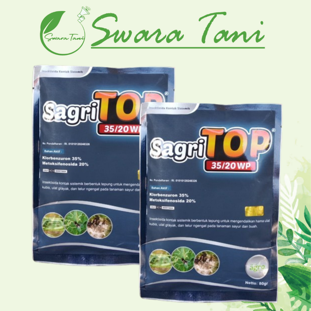 Jual INSEKTISIDA SAGRI TOP 80 GR PEMBASMI HAMA ULAT GRAYAK (Beli 2 Bonus Kaos) | Shopee Indonesia