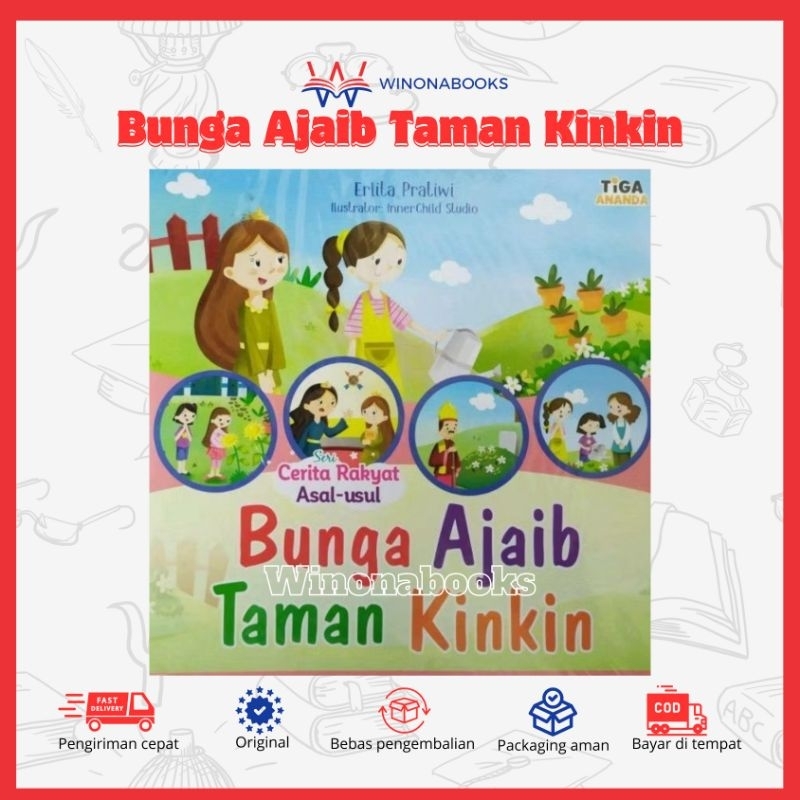 Jual Seri Cerita Rakyat Asal Usul : Bunga Ajaib Taman Kinkin kemuning ...