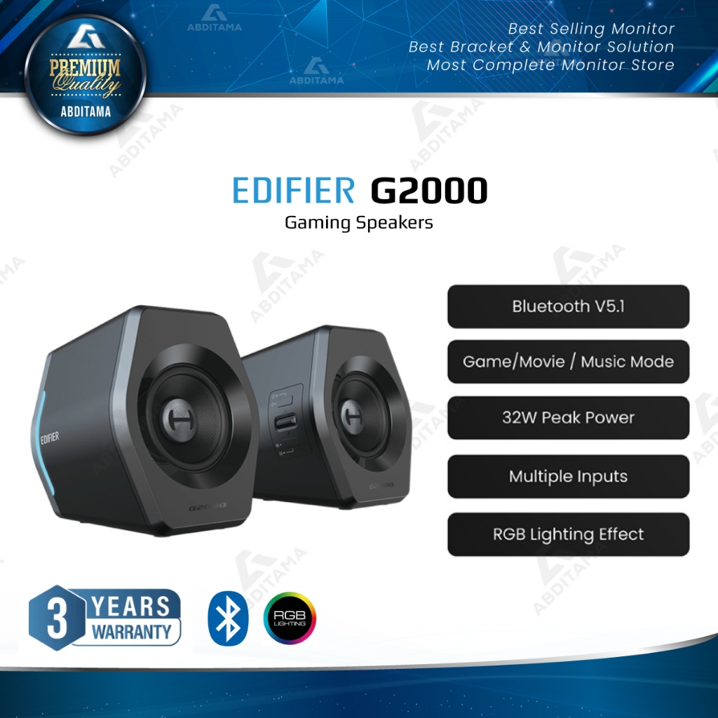 Jual Speaker Gaming HECATE EDIFIER G2000 Driver 2.75 inch RMS 32w ...