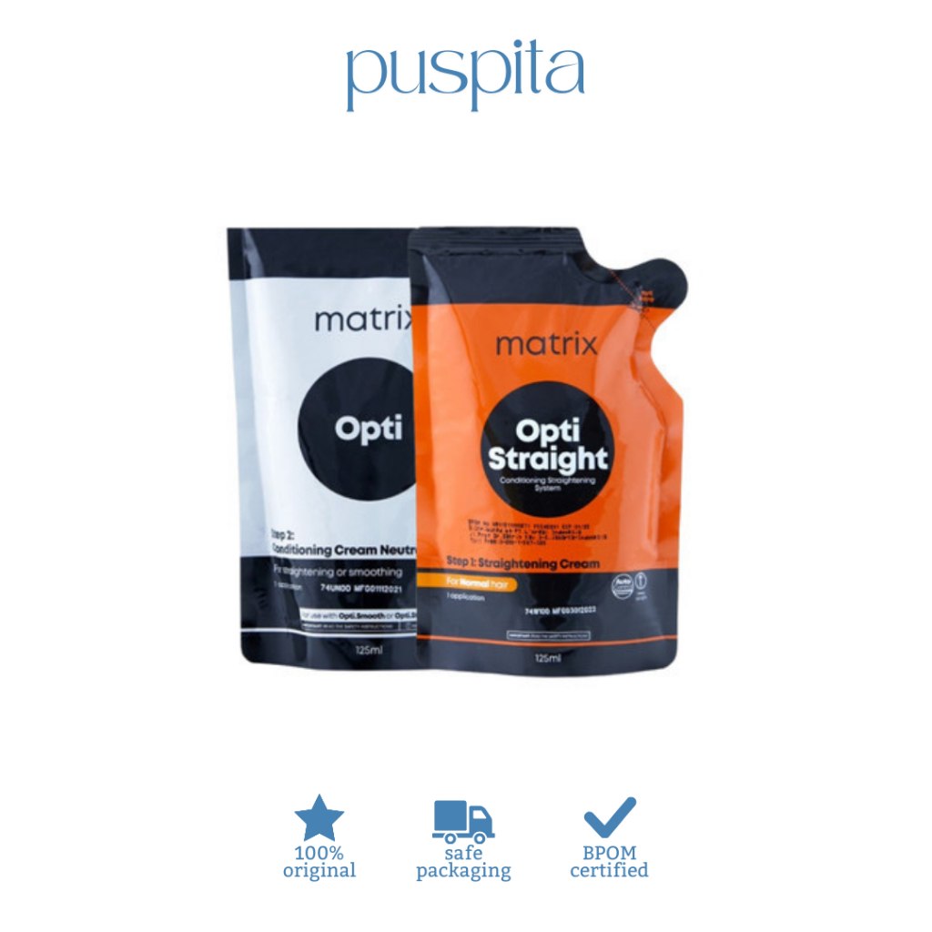 Jual PUSPITA - Matrix Opti Straight Resistant Sachet 125ml | Matrix ...