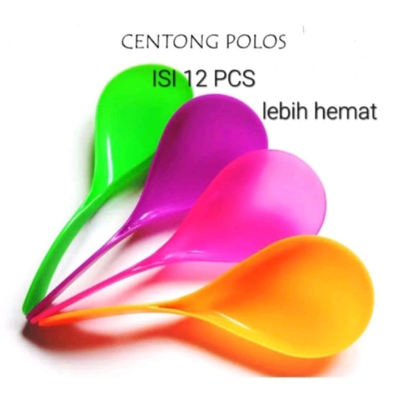 Jual CENTONG NASI / ENTONG NASI / SENDOK NASI ISI 12 PCS | Shopee Indonesia
