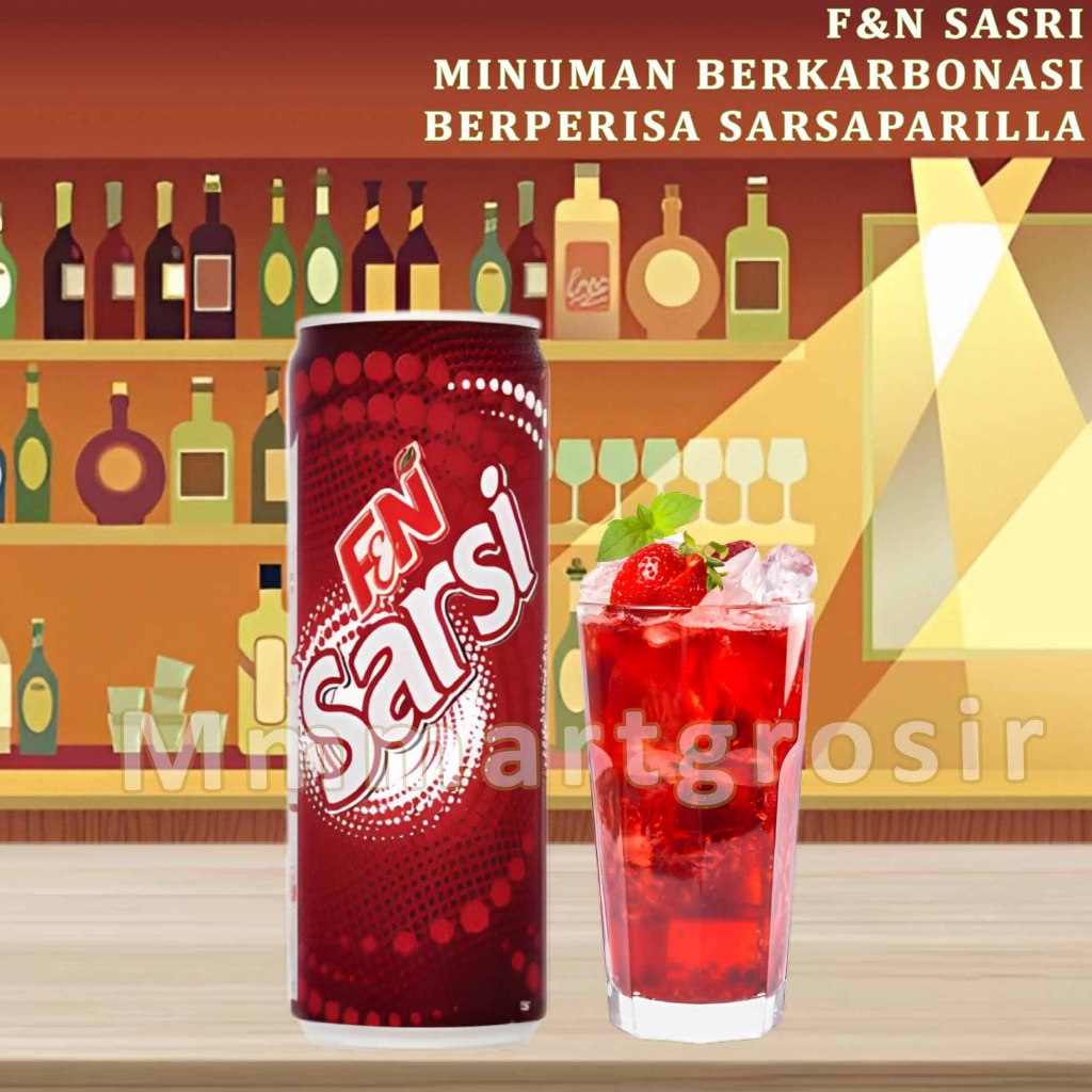 Jual F&N Sarsi / Minuman Kaleng Berkarbonasi / Minuman Berperisa ...