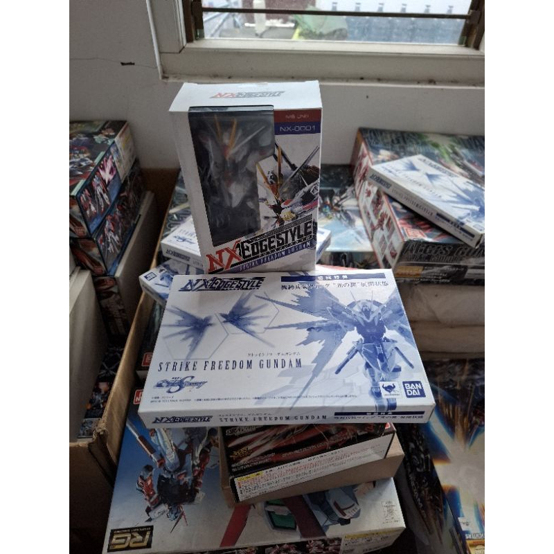 Jual NXEDGE Strike Freedom gundam + wing effect exclusif 1 batch super ...