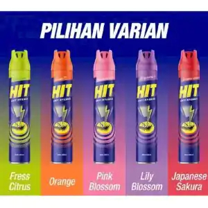 Jual HIT Aerosol 600ml Obat Anti Nyamuk dan Seranga Semprot Spray ...