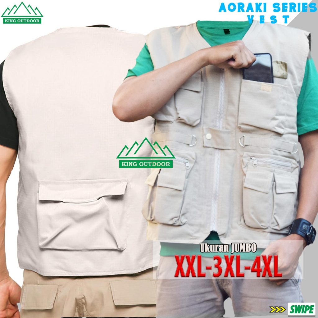 Jual Rompi Mancing/Proyek Best Seller Size Jumbo (XXL-3XL-4XL) Warna ...