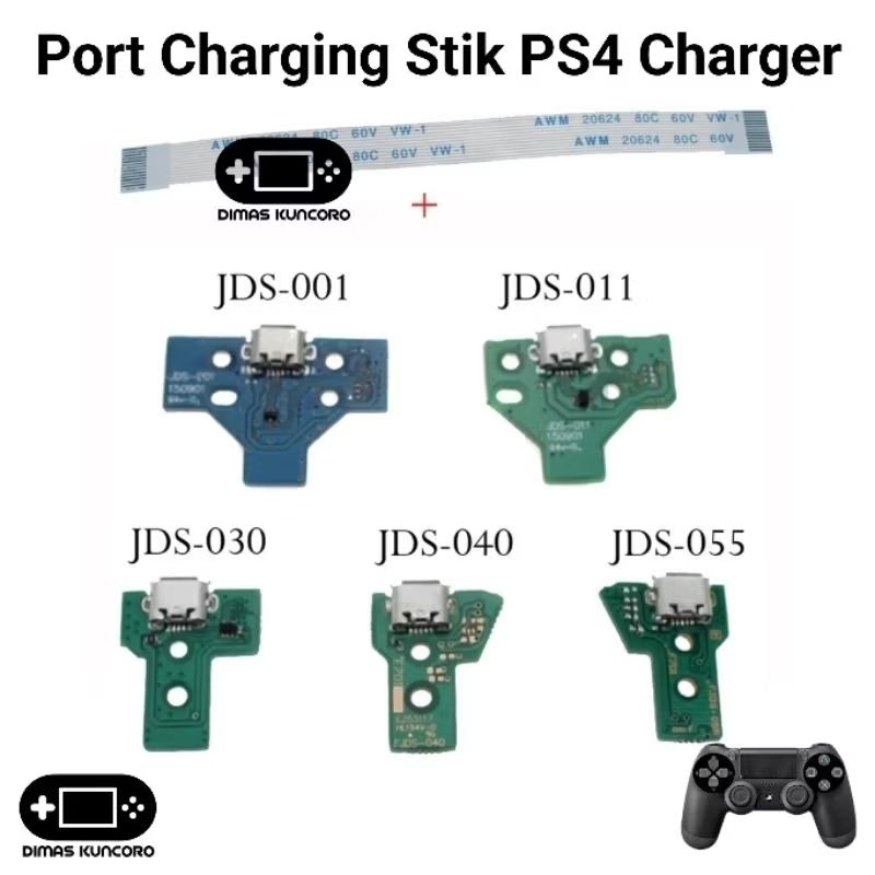 Jual Port Charging Stik PS4 JDS 030 Plus Flexible Board Slot Socket ...
