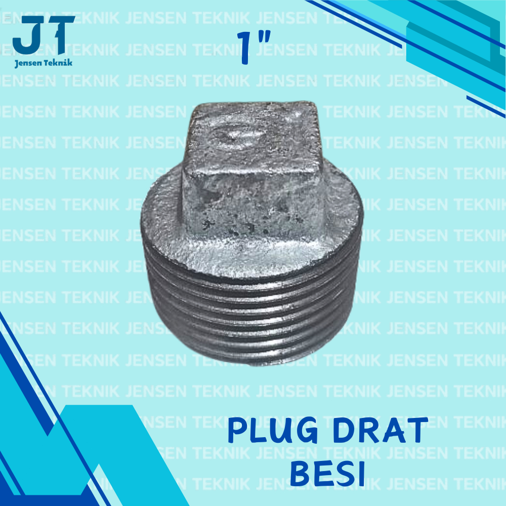 Jual Plug Drat Besi Penutup Aliran Air Ukuran 1" | Shopee Indonesia