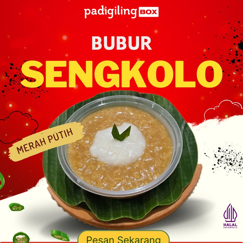 Jual Bubur Sengkolo Merah Putih Khas Padigiling | Shopee Indonesia