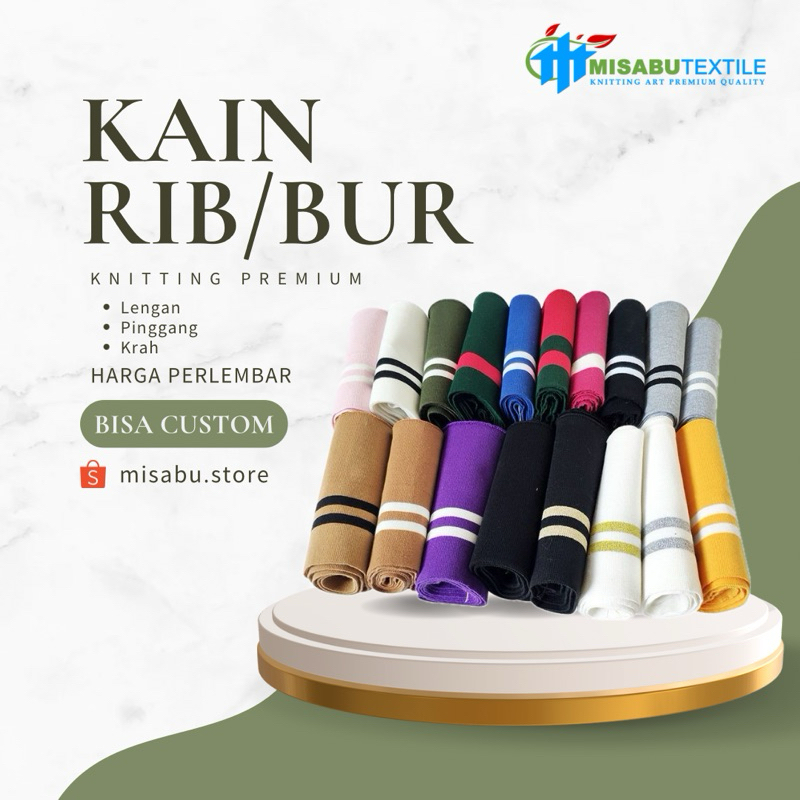 Jual Kain rib bur jaket polyester warna lengkap perlembar | Shopee ...