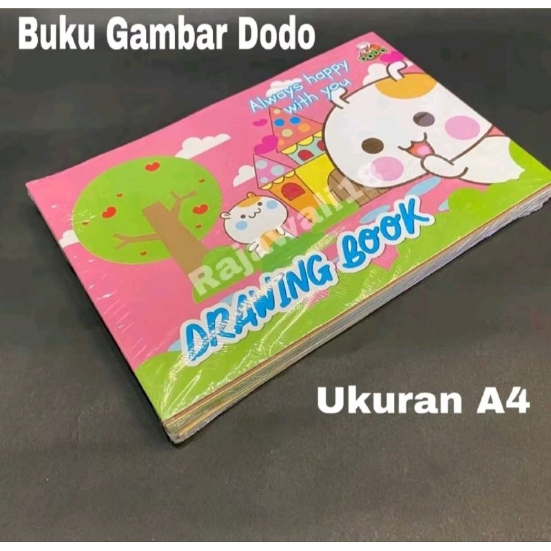 Jual ( Isi 10 Buku) BUKU GAMBAR A4 Dodo Drawing Book SKETSA DODO BY ...