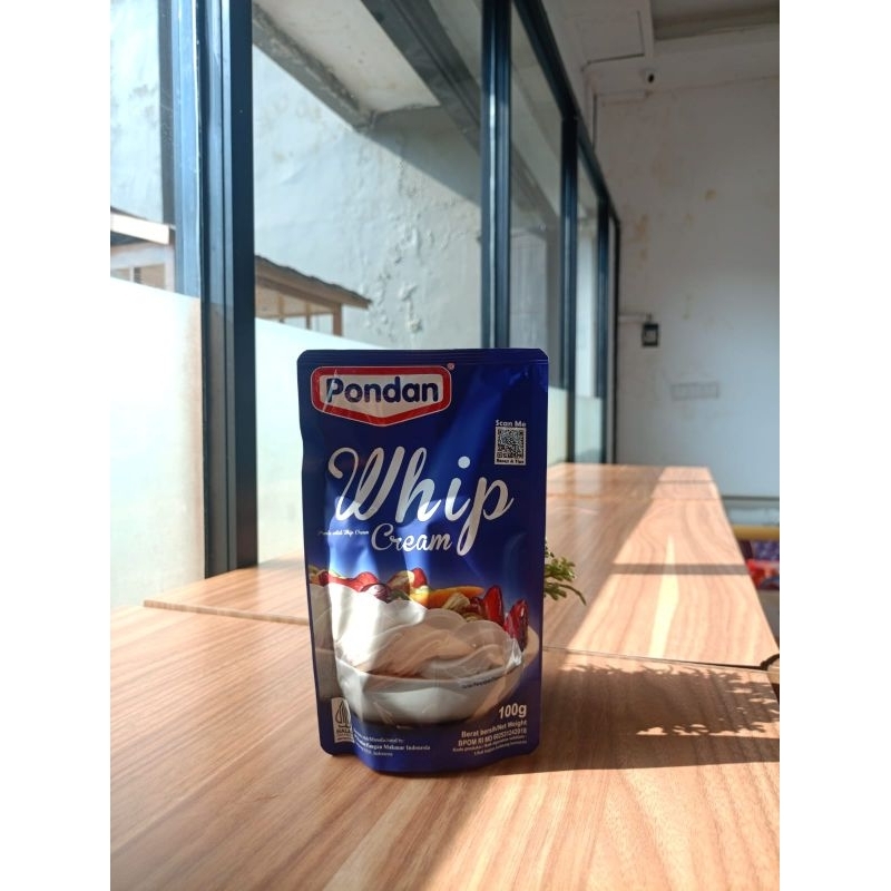 Jual Pondan whip cream pouch 100g | Shopee Indonesia