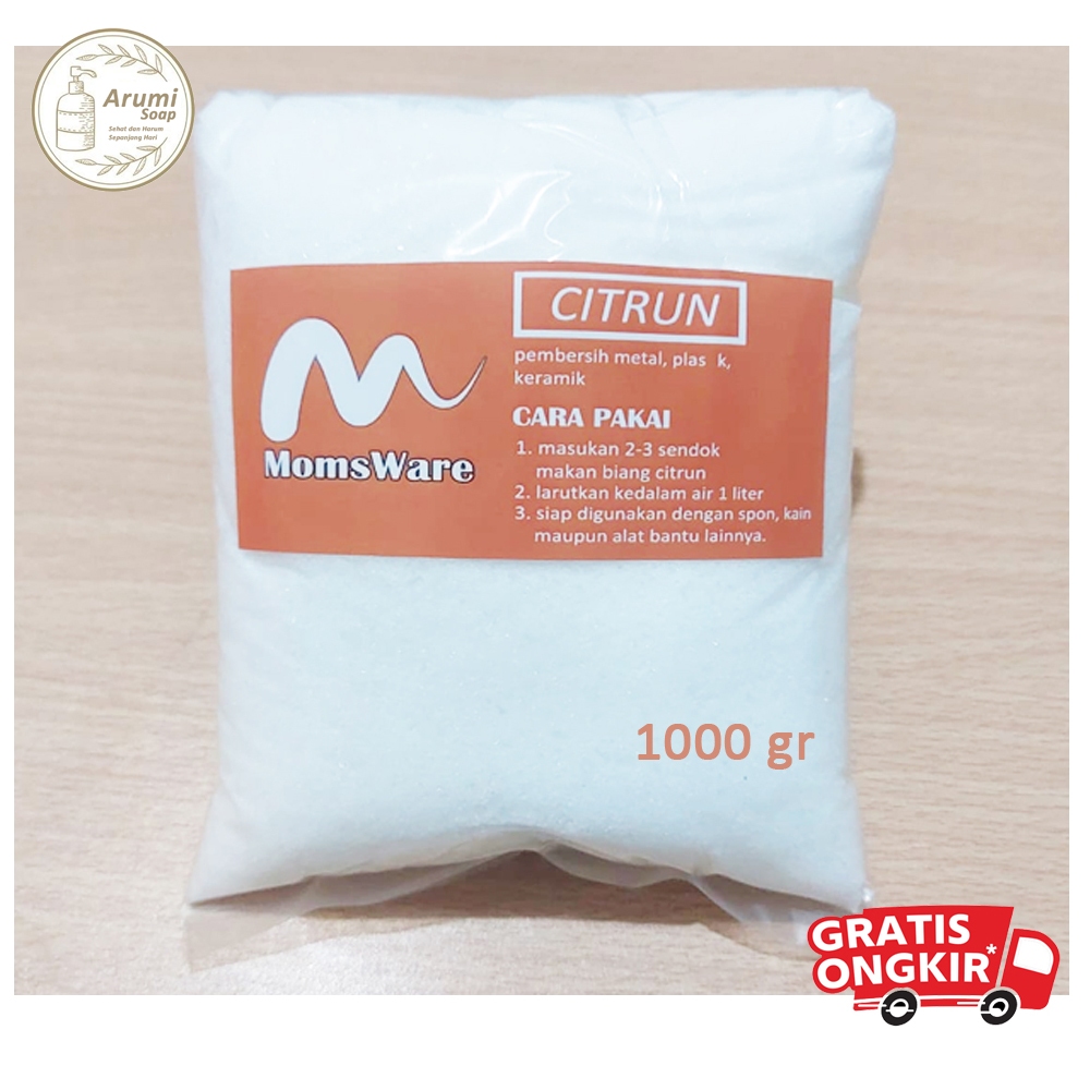 Jual Citrun Acid 1kg Biang Citrun sitrun 1kg Pembersih kerak Keramik ...