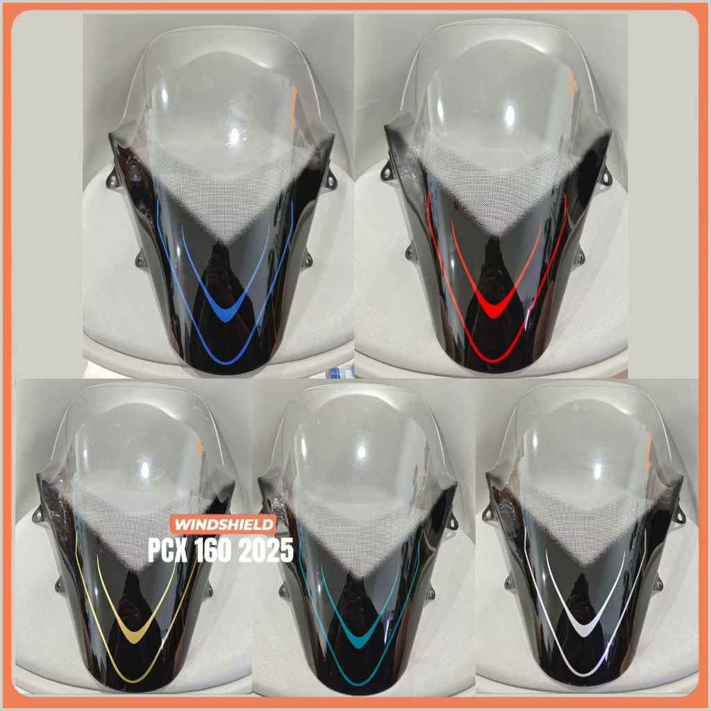 Jual VISOR PCX 160 2025 | WINDSHIELD HONDA PCX 160 2025 STANDAR | VISOR STANDAR PCX 160 2025 ...