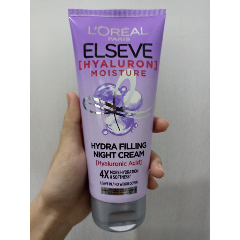 Jual L’Oréal Paris Elseve Hyaluron Moisture Night Cream 150ml | Shopee ...