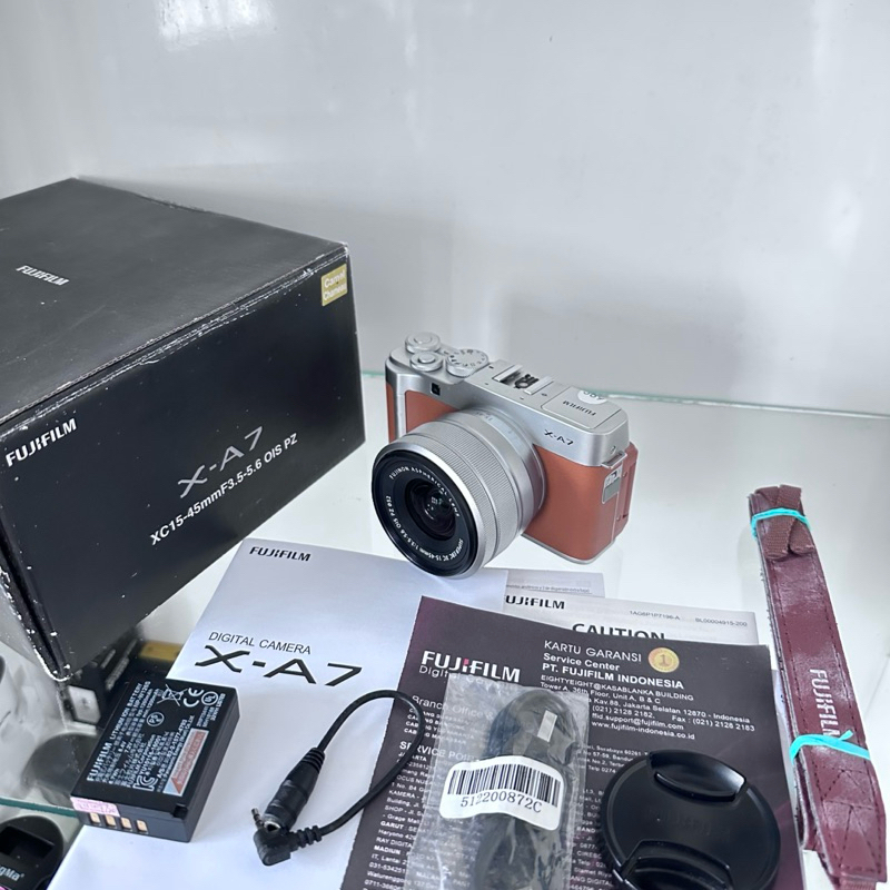 Jual FUJIFILM XA7 KIT 15-45mm OIS PZ FULLSET LIKE NEW WARNA LIMIT ...
