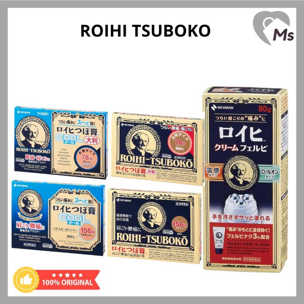 Jual Roihi Tsuboko 78 156 Roll hot & cool- Koyo badan pegal cape japan ...