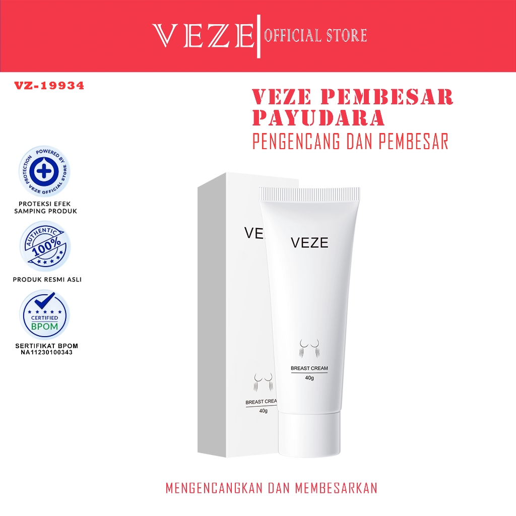 Jual [BPOM ] -VEZE Breast Cream Luxury Pengencang Pembesar Payudara ...