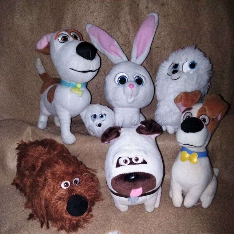 Jual Gidget, max, snowball, mel, duke(the secret life of pets)#preloved ...