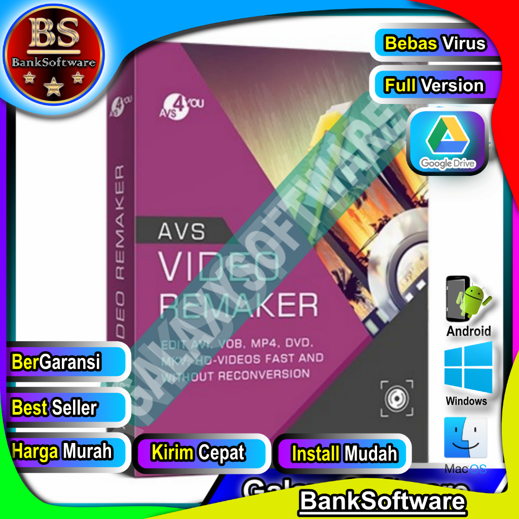 Jual AVS Video ReMaker v8.0.2.21 2025 Windows Lifetime Full Version ...