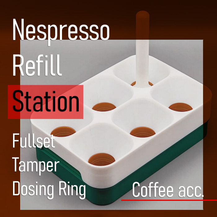 Jual NESPRESSO 6 Capsule FILLER Station Pod Essenza Mini Refill Stand ...