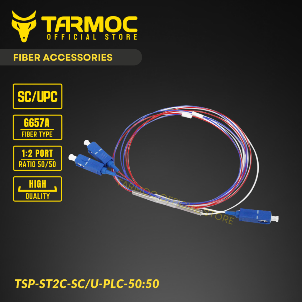 Jual Tarmoc TSP-ST2C-SC/U-PLC Splitter 1:2 Ratio | Spliter Rasio 1:2 SC ...