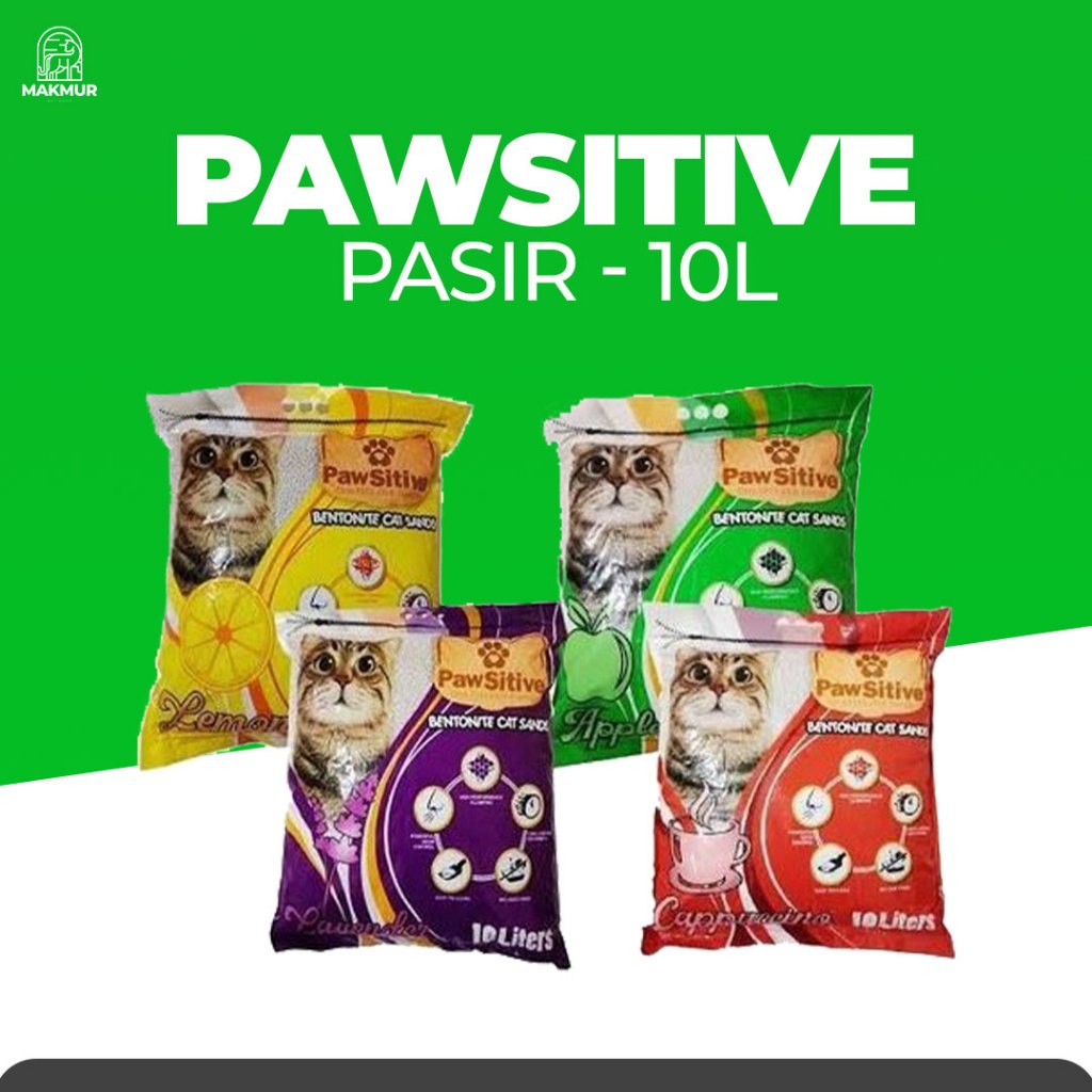 Jual PASIR PAWSITIVE CAT 10L | Shopee Indonesia