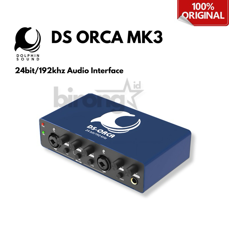 Jual DS Orca MK3 Dolphin Sound Audio Interface Professional Recording ...