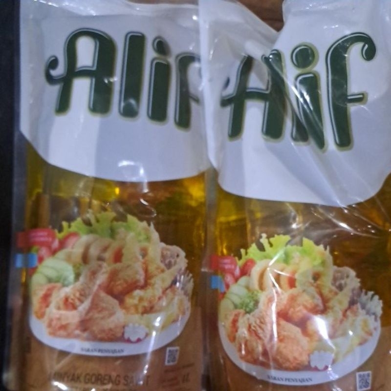 Jual (1L) Minyak cap Alif | Shopee Indonesia