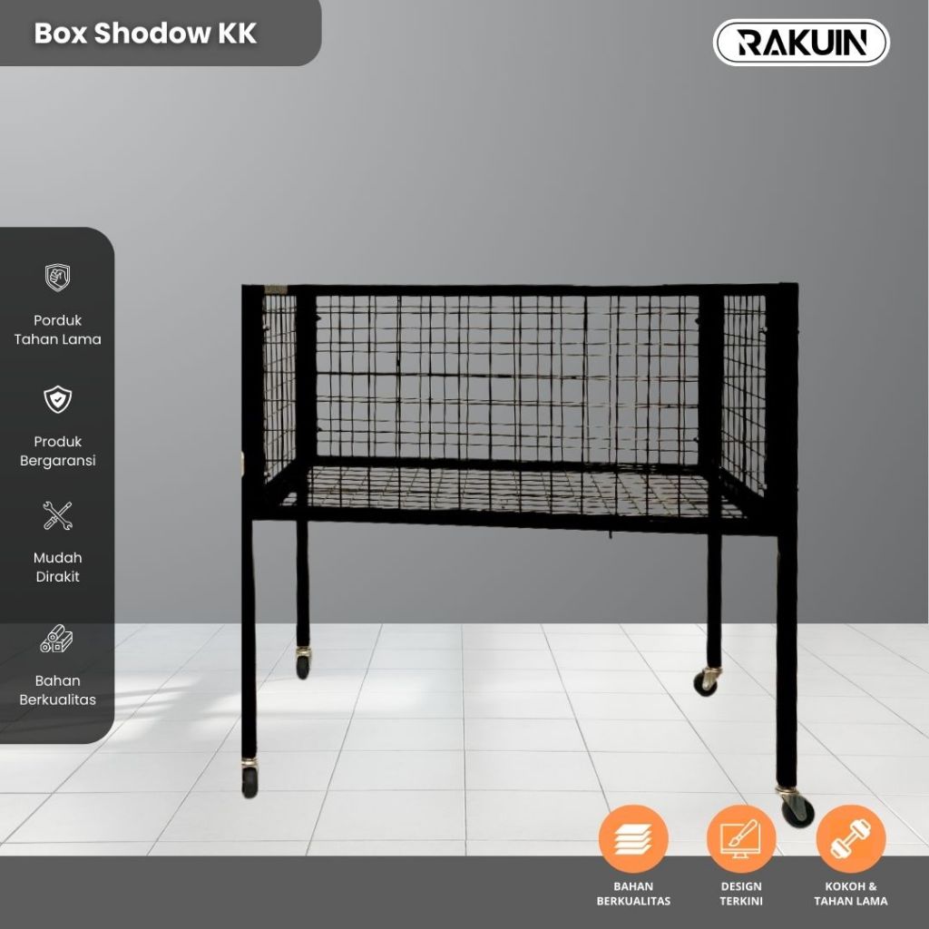 Jual BOX SHODOW KOTAK (KK) - KERANJANG OBRAL KOTAK DENGAN RODA / BOX ...