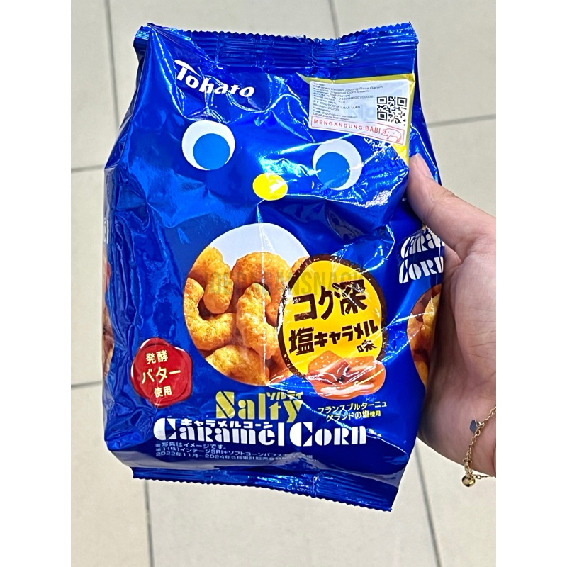 Jual READY Snack Tohato Salty Caramel Corn | Shopee Indonesia