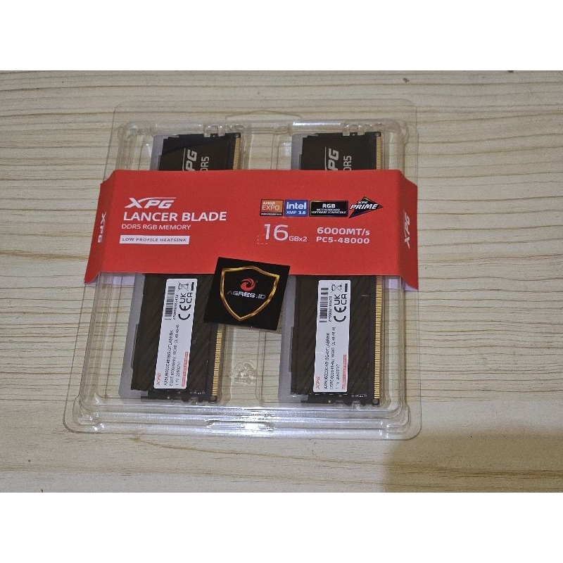 Jual Adata XPG RAM 32GB (16x2) DDR5 6000Mhz RGB New Segel | Shopee ...